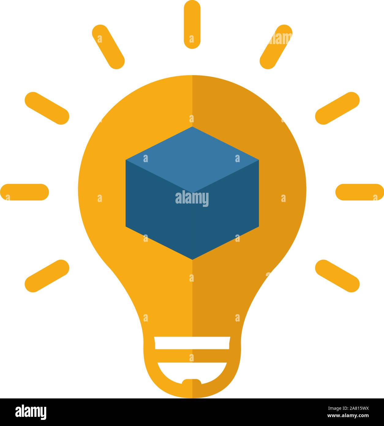 Innovation icon. Simple element from blockchain icons collection ...