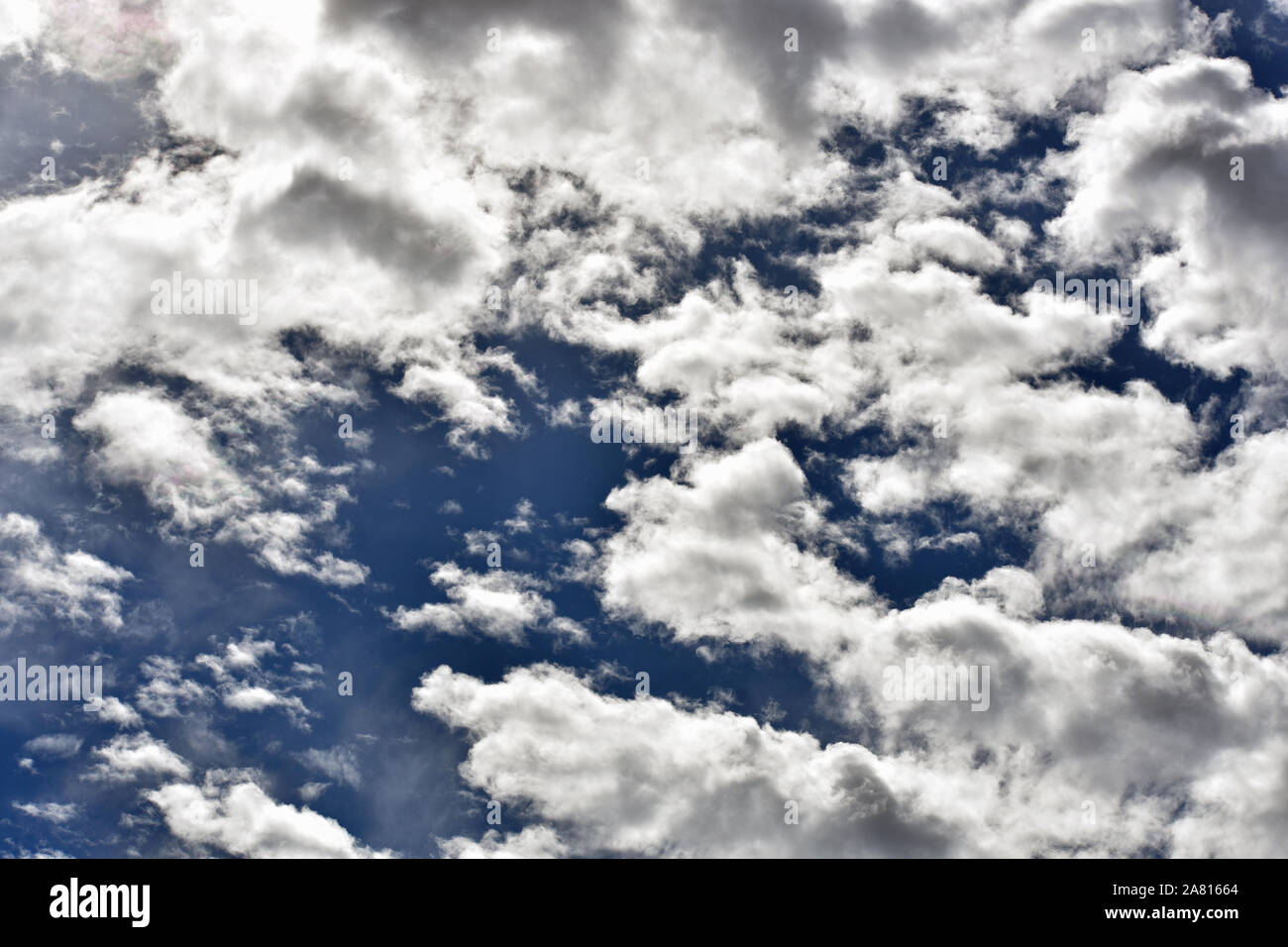 White cloud floating in sunny hi-res stock photography and images - Alamy