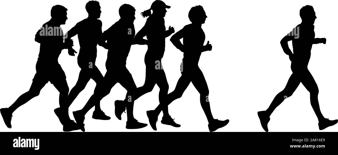 Men athletics runners on Cut Out Stock Images & Pictures - Alamy