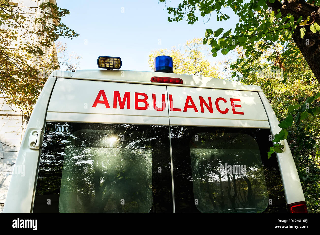 White Ambulance High Resolution Stock Photography and Images - Alamy