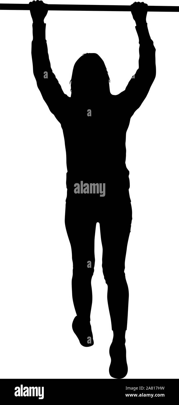 Female pull ups Stock Vector Images - Alamy