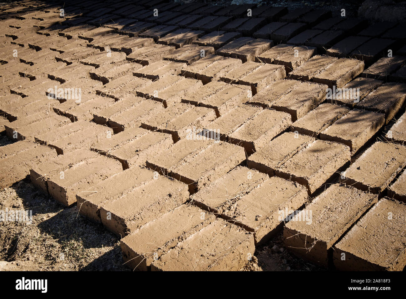 Making adobe bricks hi-res stock photography and images - Alamy