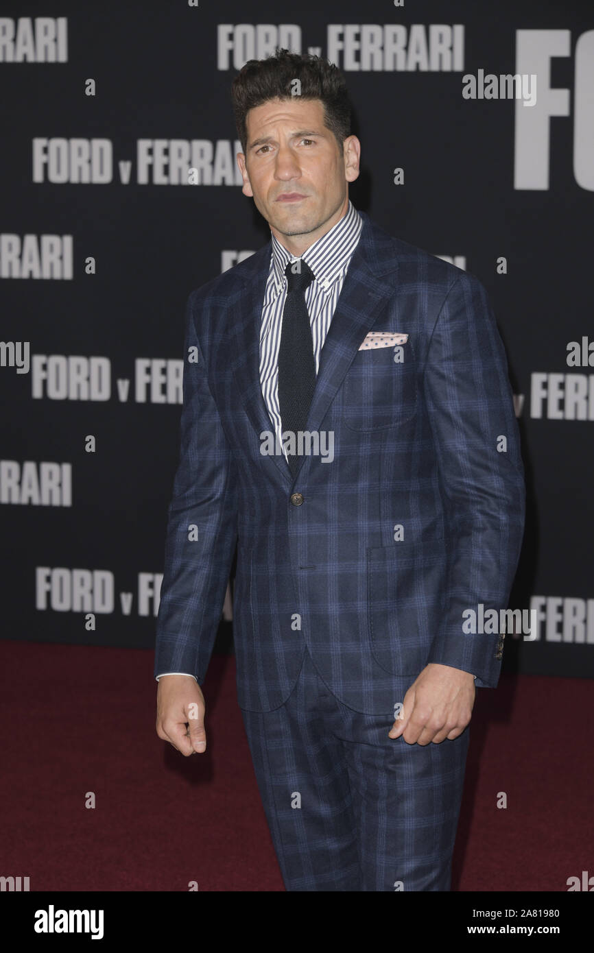 November 4, 2019, Los Angeles, California, USA: JON BERNTHAL attends ...