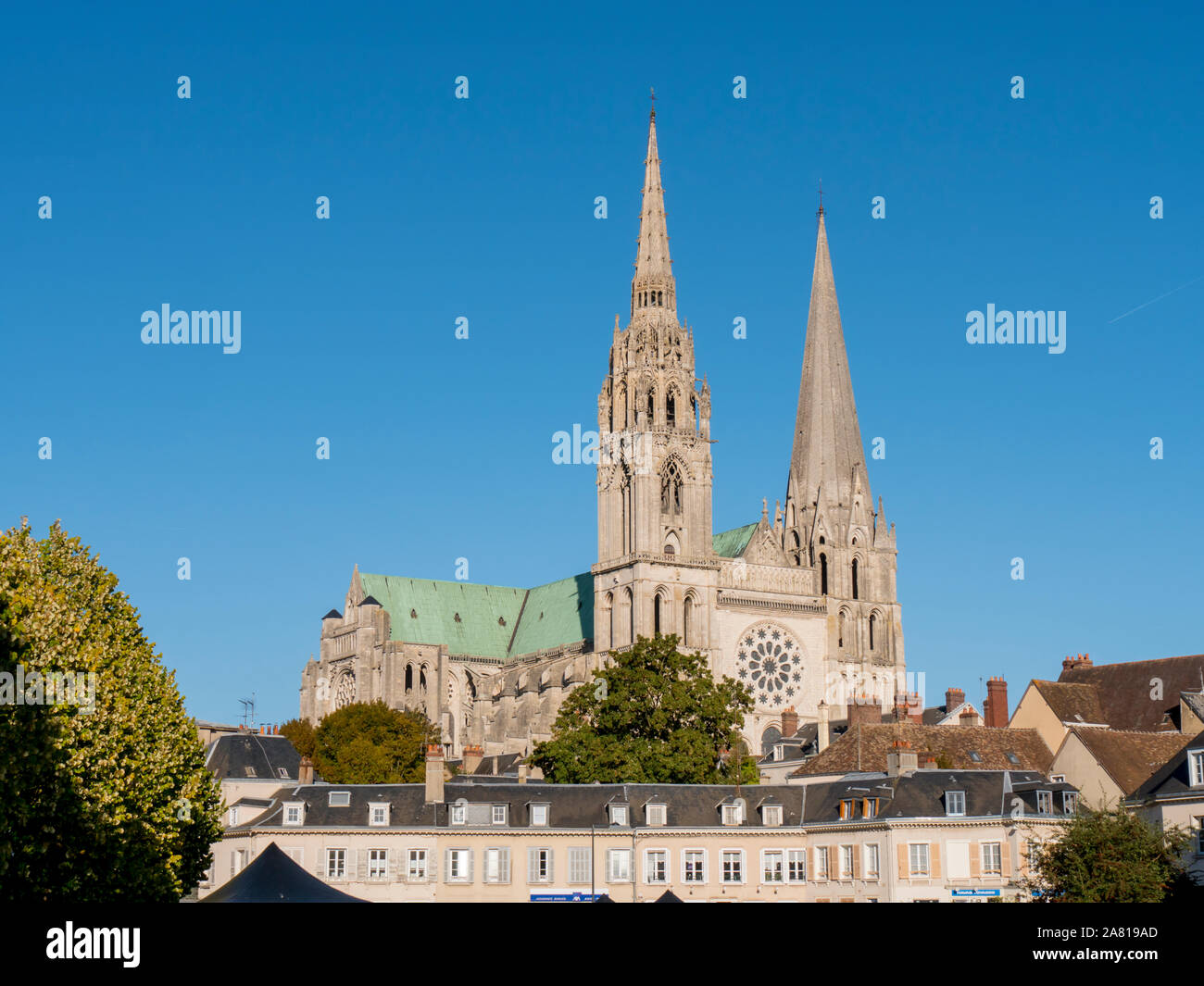 Europe, France, Chartres, Cathedral Stock Photo - Alamy