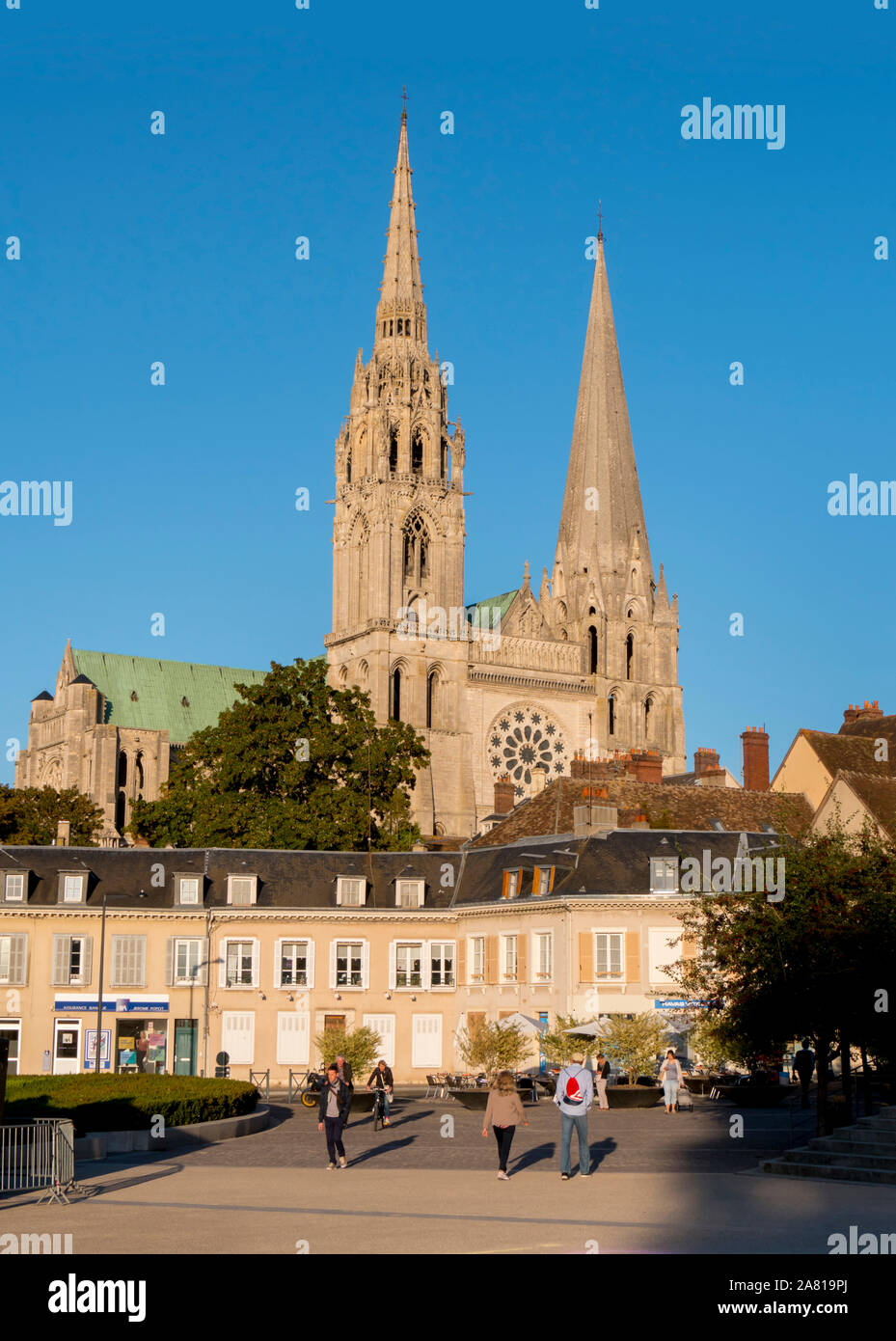 Europe, France, Chartres, Cathedral Stock Photo - Alamy