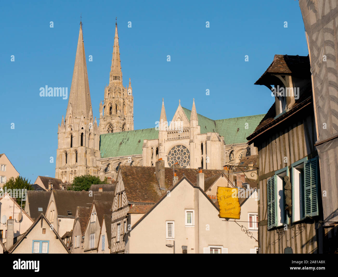 Europe, France, Chartres, Cathedral Stock Photo - Alamy