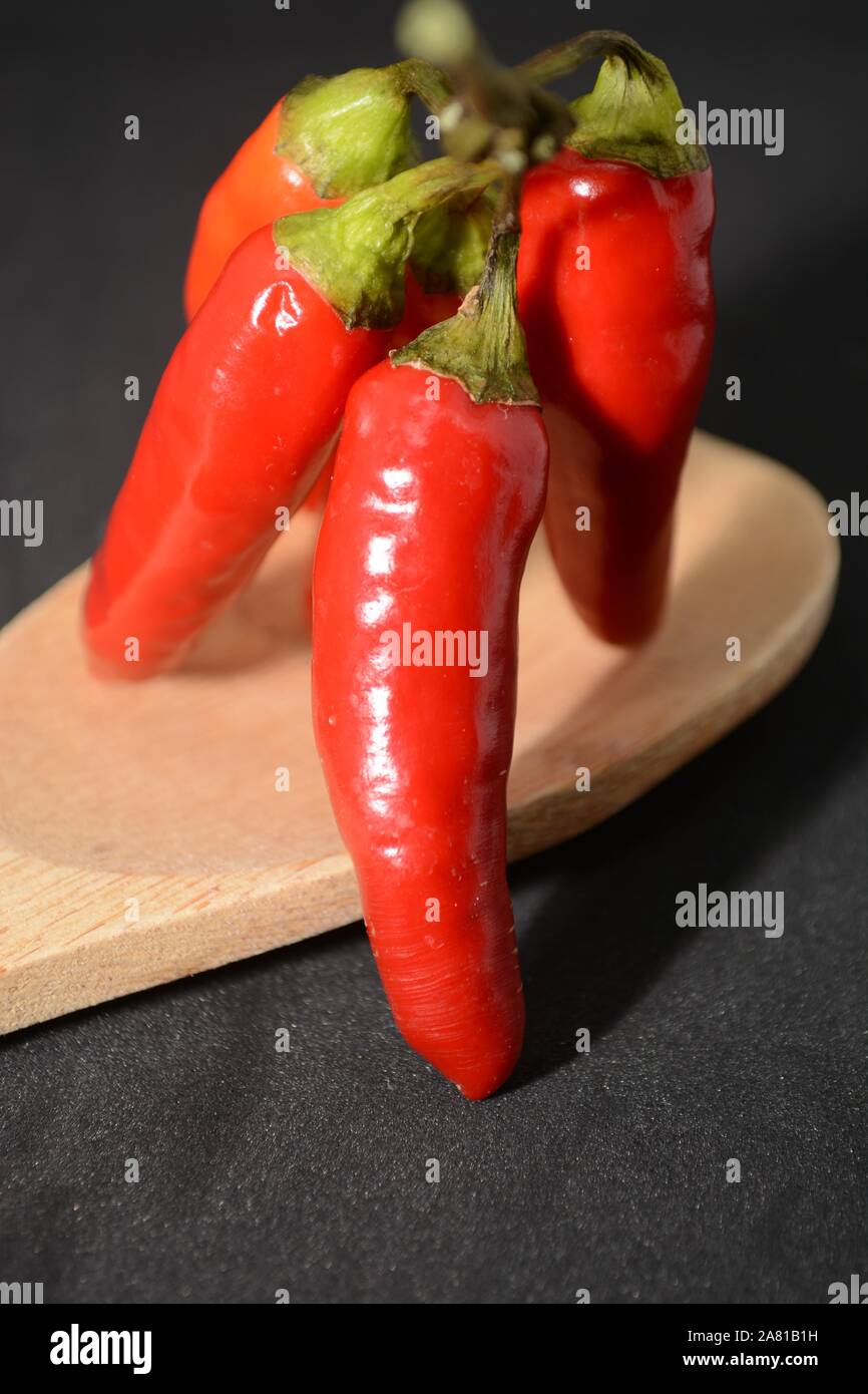 chili pepper red spices food Stock Photo - Alamy