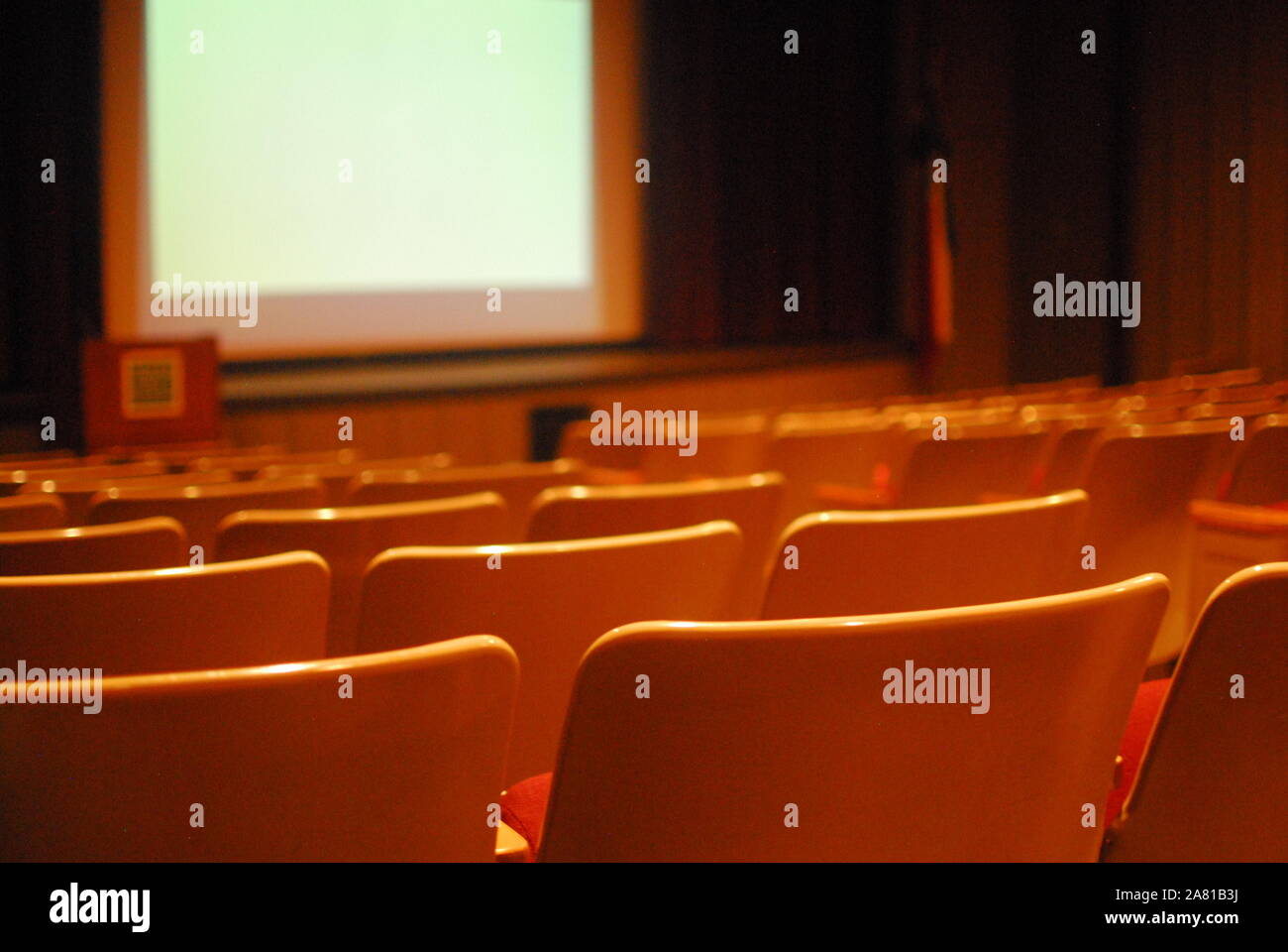 The auditorium at the Lyndon B Johnson State Park Stock Photo - Alamy