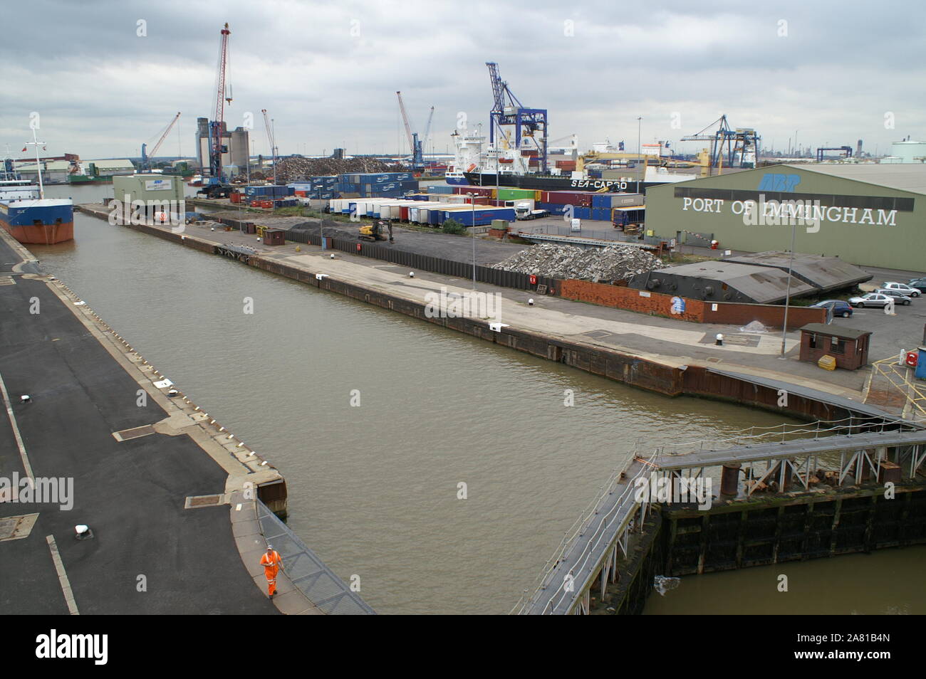 Port of immingham hi-res stock photography and images - Alamy