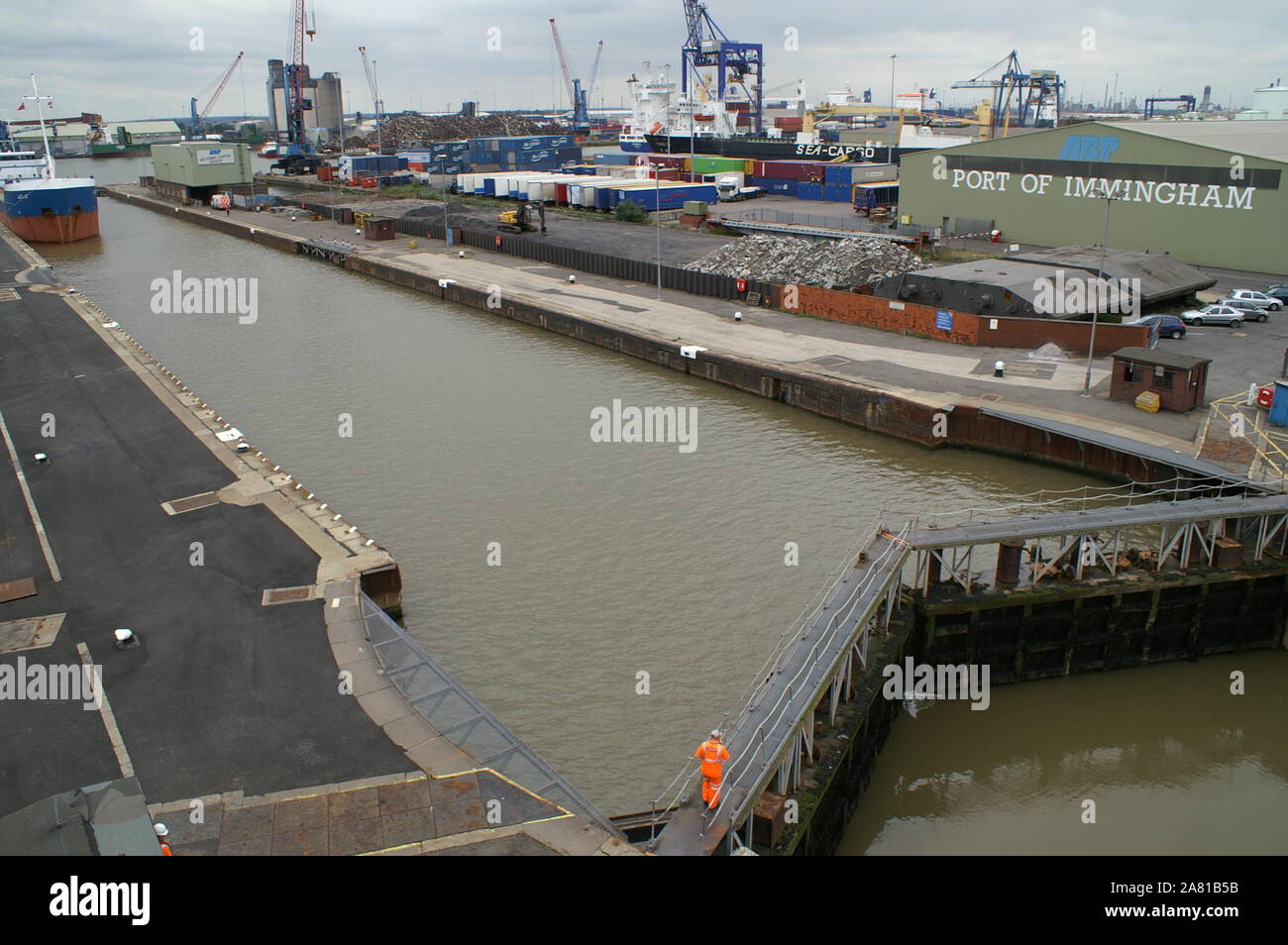 Immingham container hi-res stock photography and images - Alamy