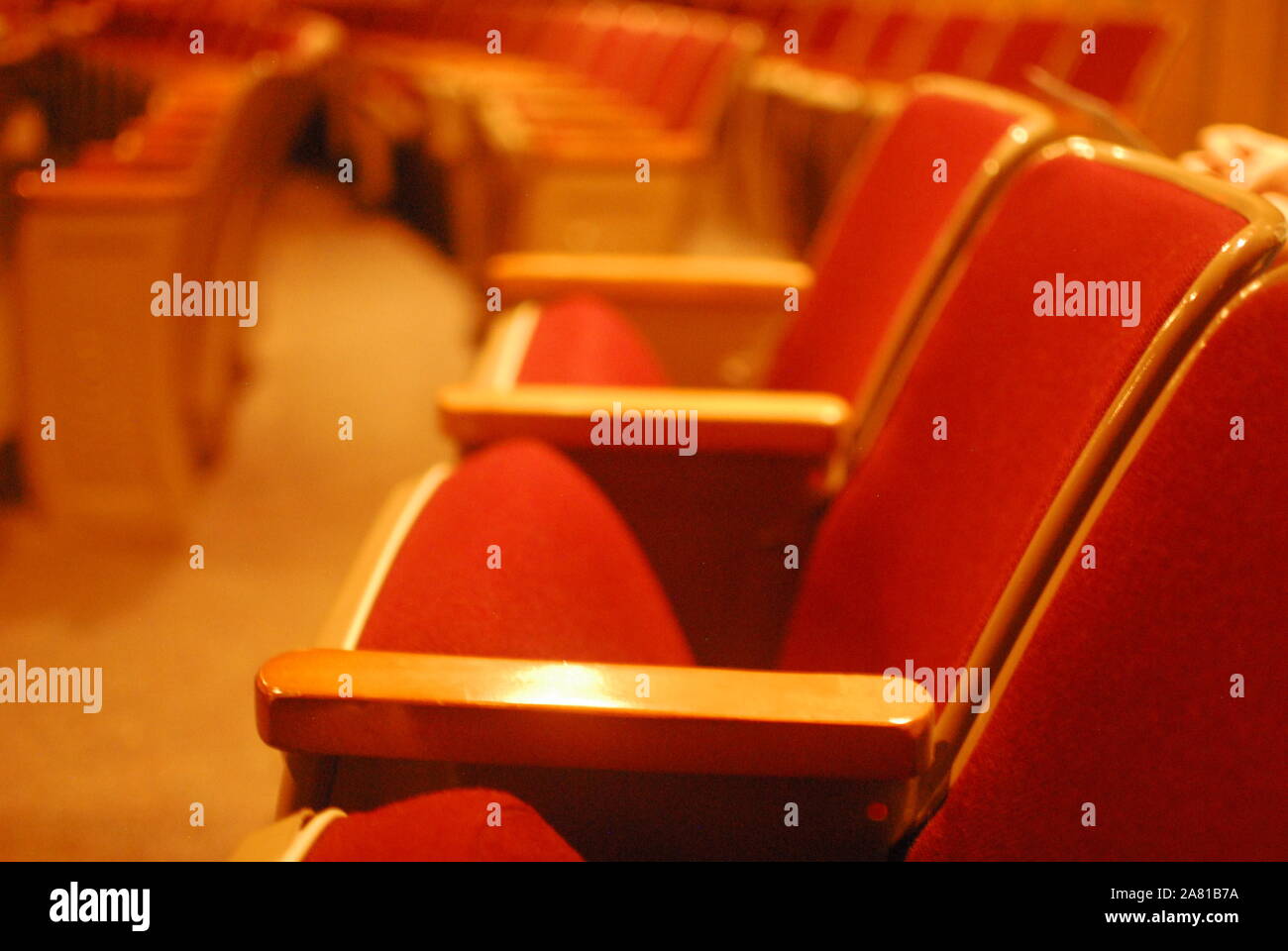 The auditorium at the Lyndon B Johnson State Park Stock Photo - Alamy