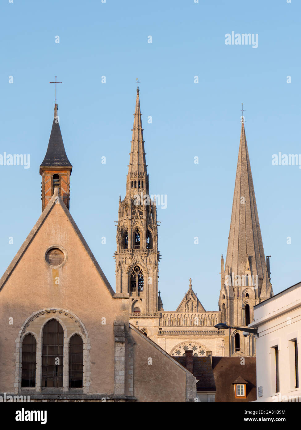 Europe, France, Chartres, Cathedral Stock Photo - Alamy