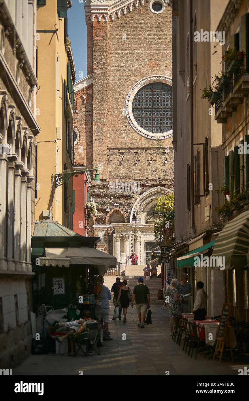 Daily life in Venice Stock Photo - Alamy