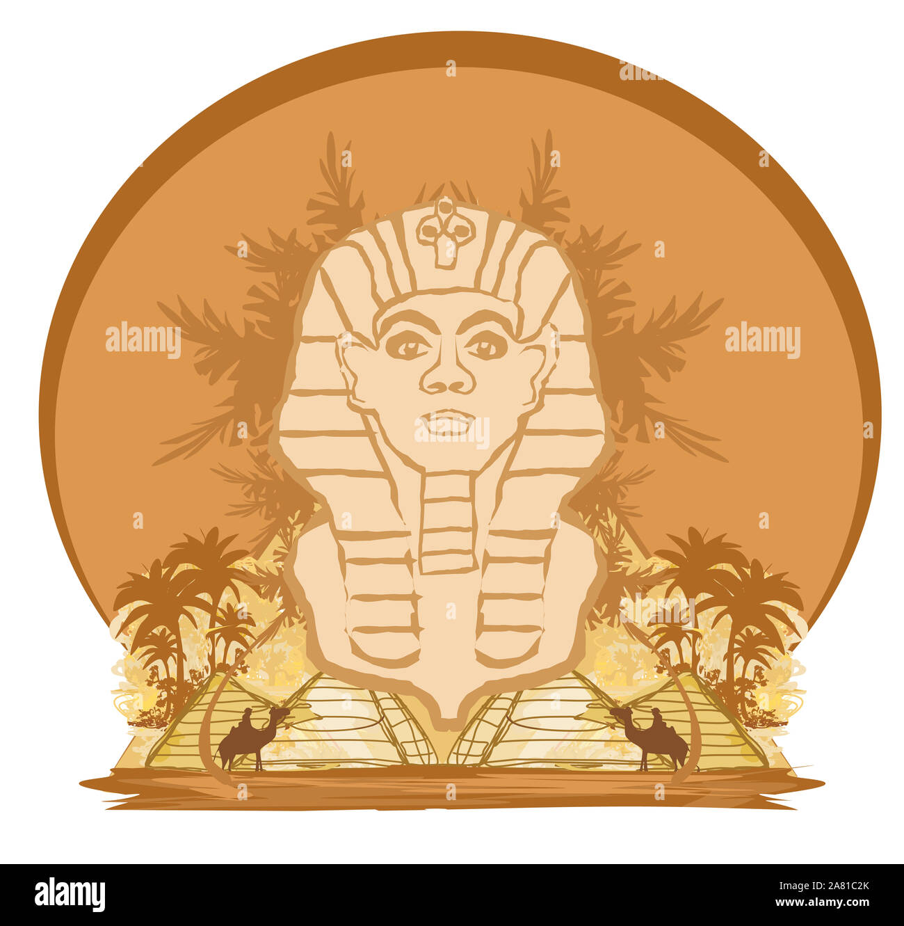 Great Sphinx of Giza banner Stock Photo - Alamy