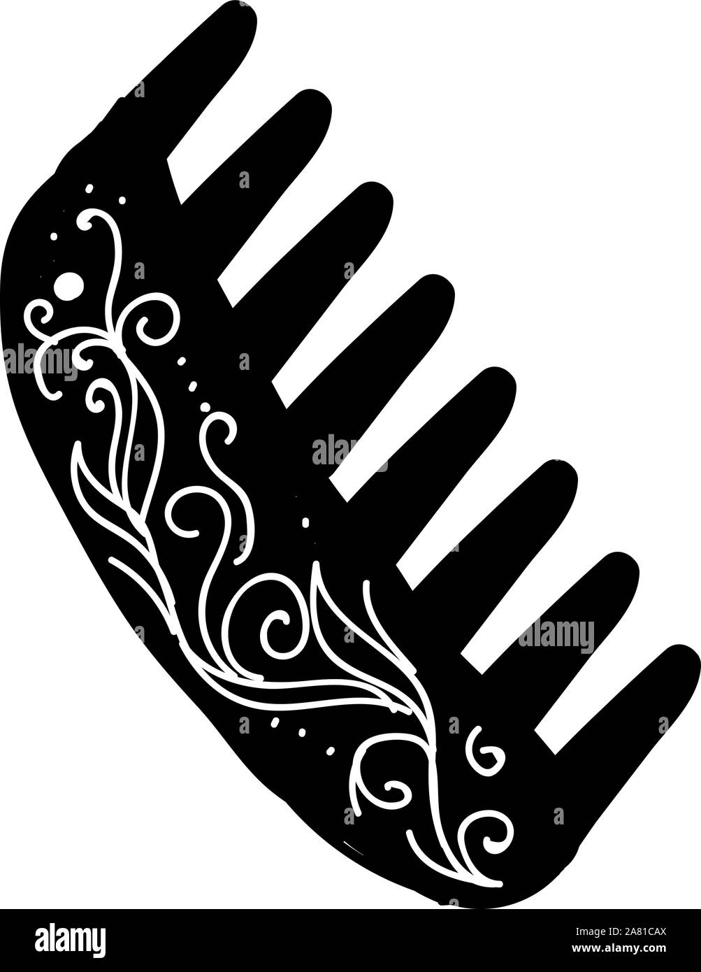 Decorative hairstyle Stock Vector Images - Alamy