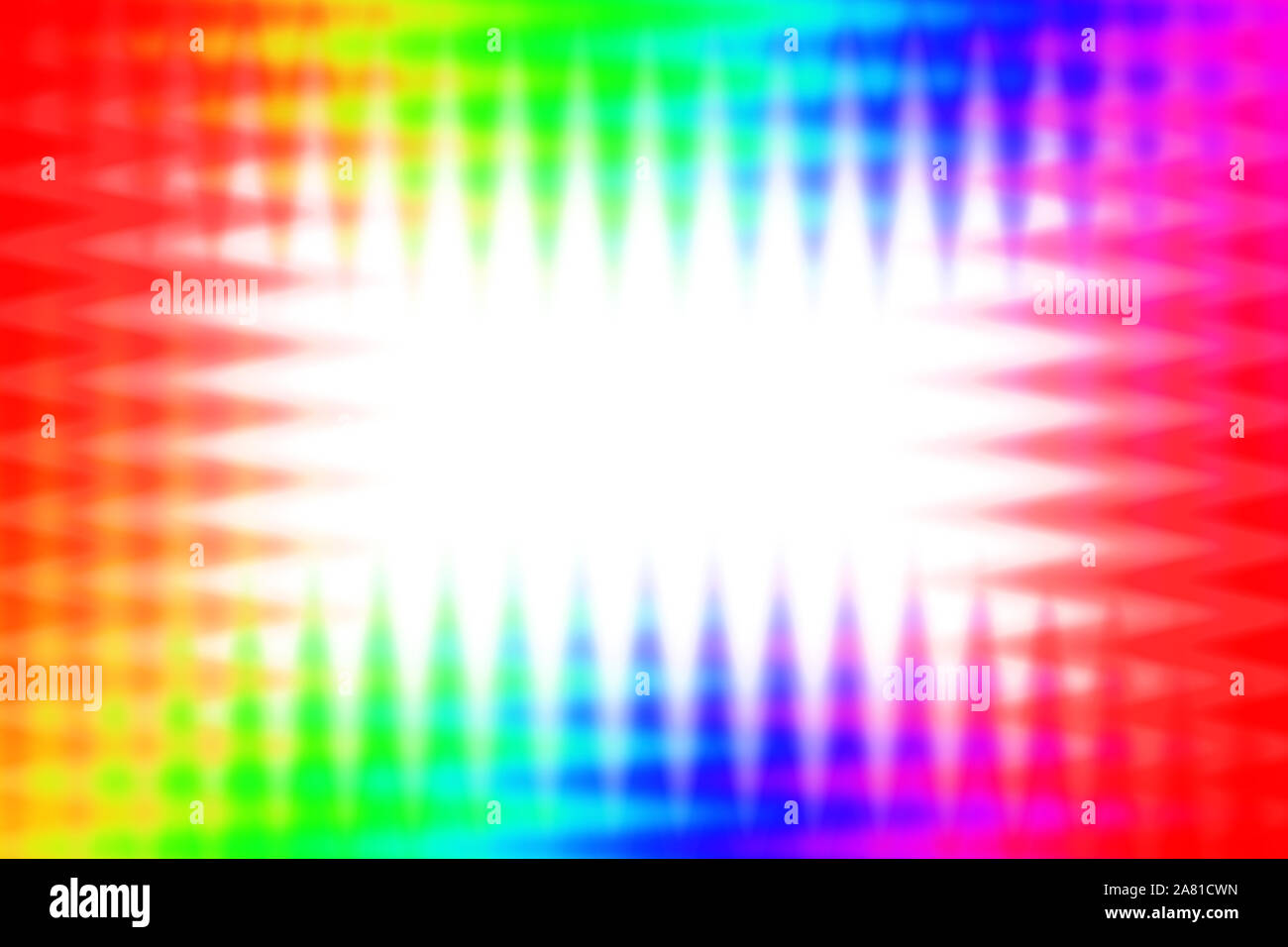 An abstract rainbow colored border background image Stock Photo - Alamy