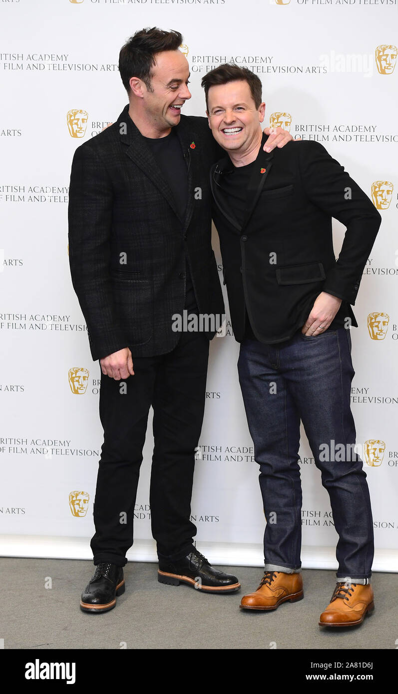 Anthony McPartlin and Declan Donnelly at a BAFTA TV preview of Ant and ...