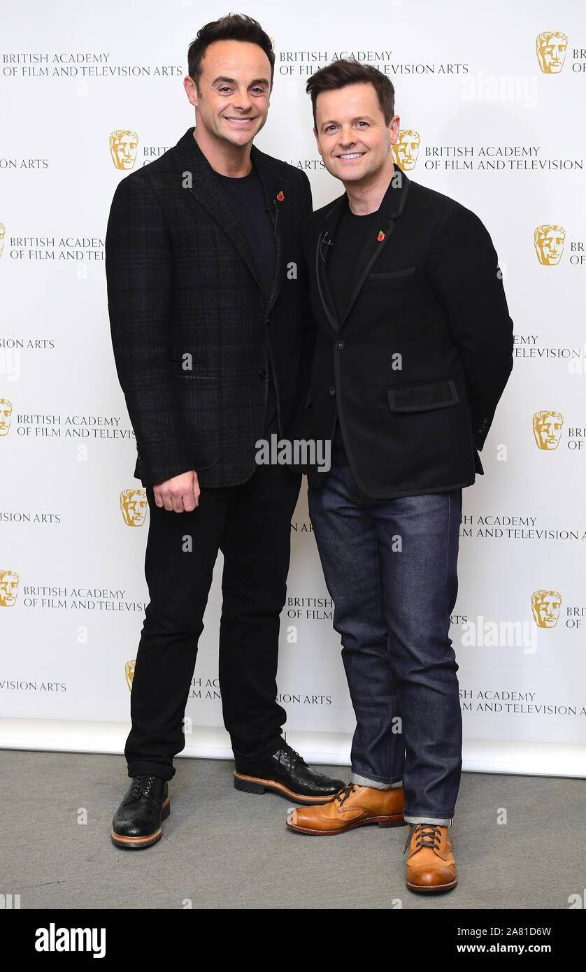 Anthony McPartlin and Declan Donnelly at a BAFTA TV preview of Ant and ...