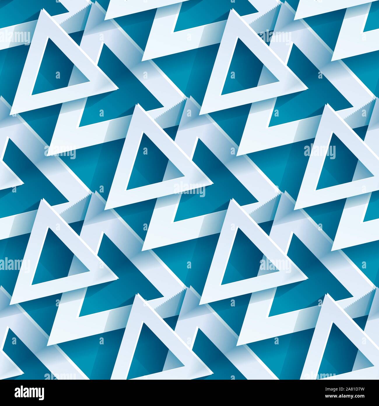 Geometric abstract seamless trendy background. Vector illustration ...