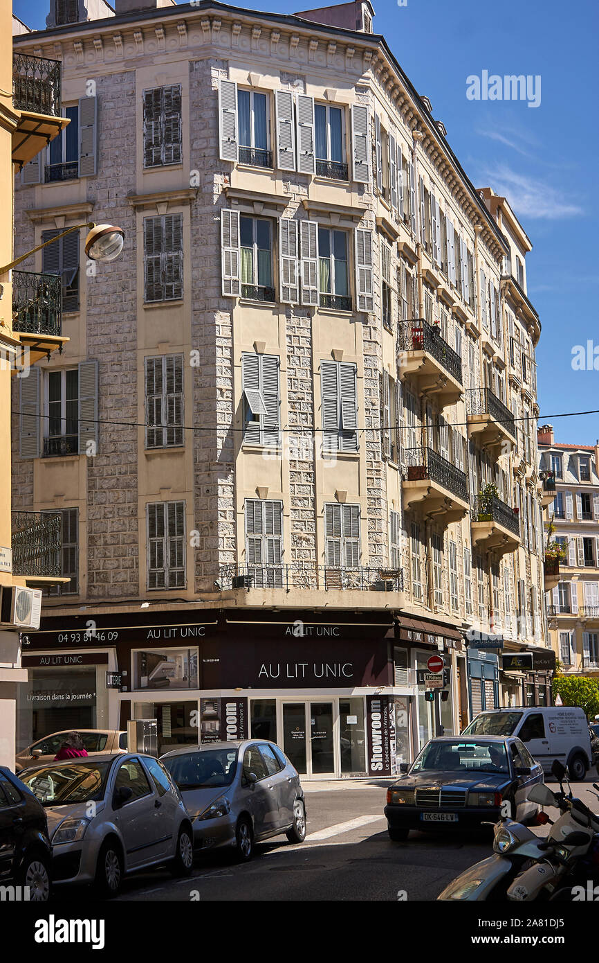 French riviera windows baroque hi-res stock photography and images - Alamy