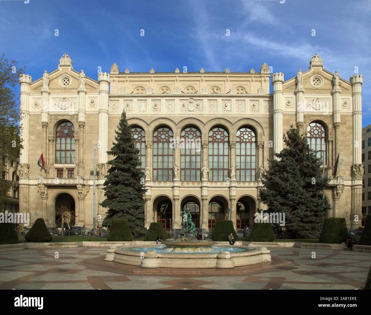 Hungary, Budapest, Vigad— concert hall Stock Photo - Alamy