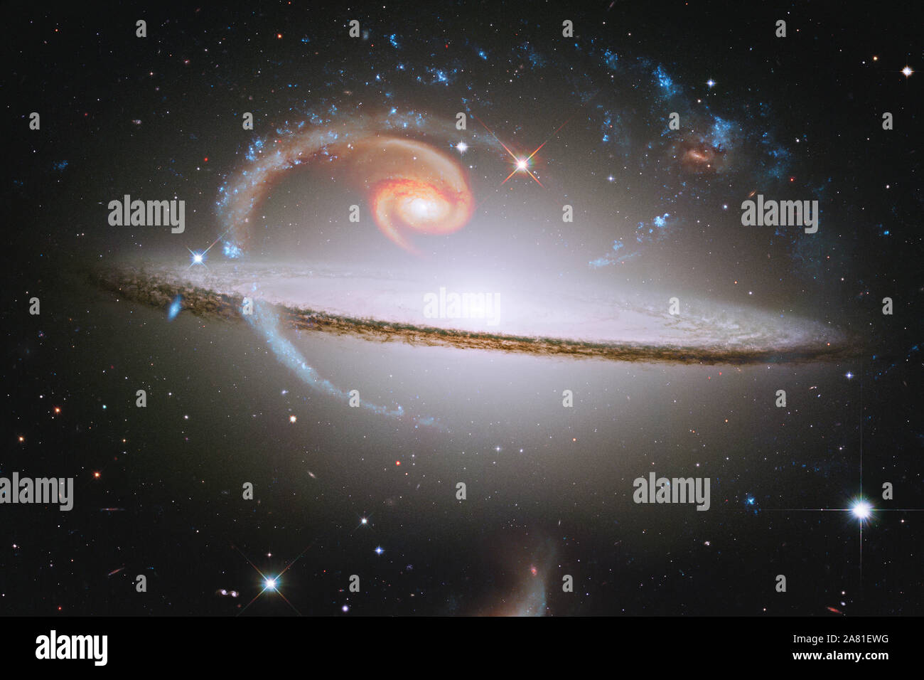 Beauty of endless cosmos. Science fiction wallpaper. Elements of this ...