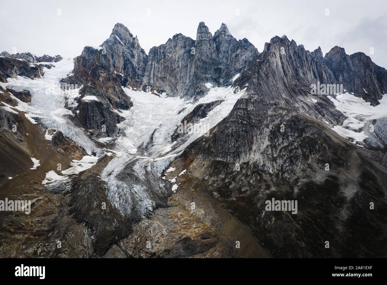 Fox Jaw Cirque & Shark's Tooth in Schweizerland Mountains, East ...