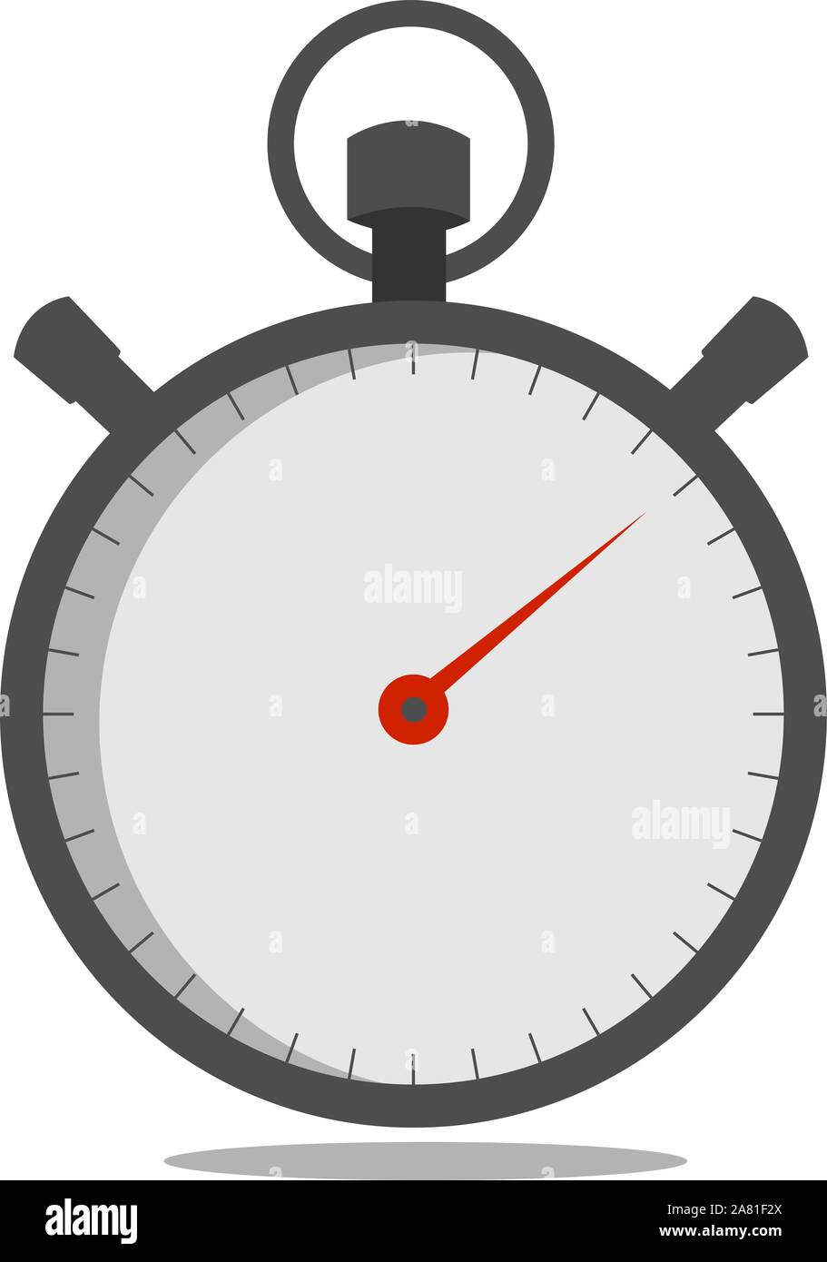 Timer, illustration, vector on white background Stock Vector Image ...