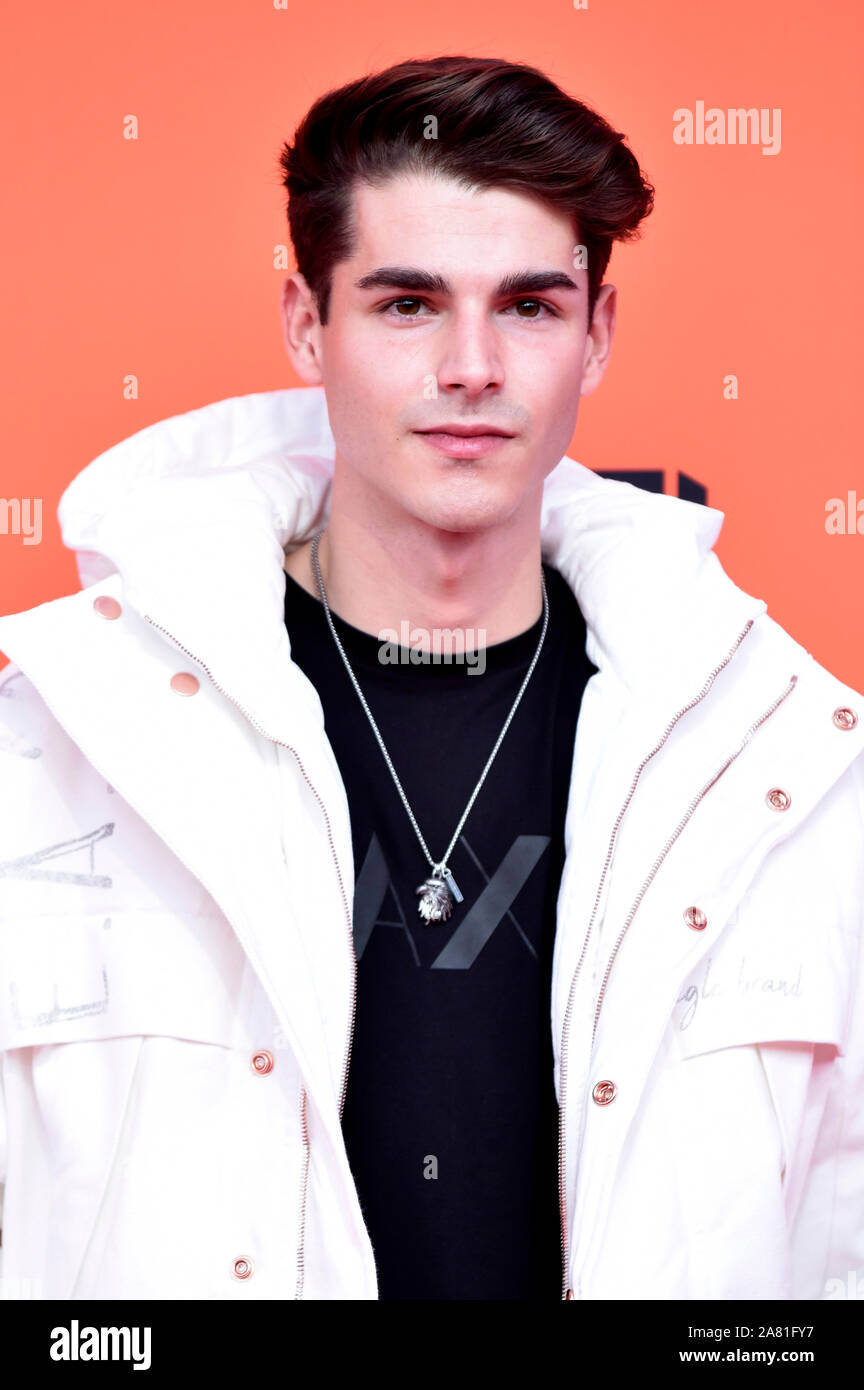 Alvaro Mel attending the MTV EMAs 2019 at FIBES Conference and ...