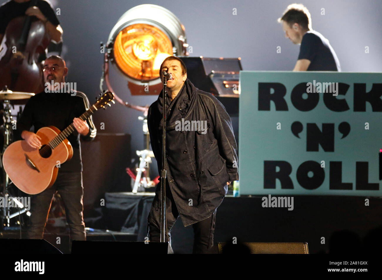 Liam Gallagher during the MTV EMAs 2019 at FIBES Conference and ...