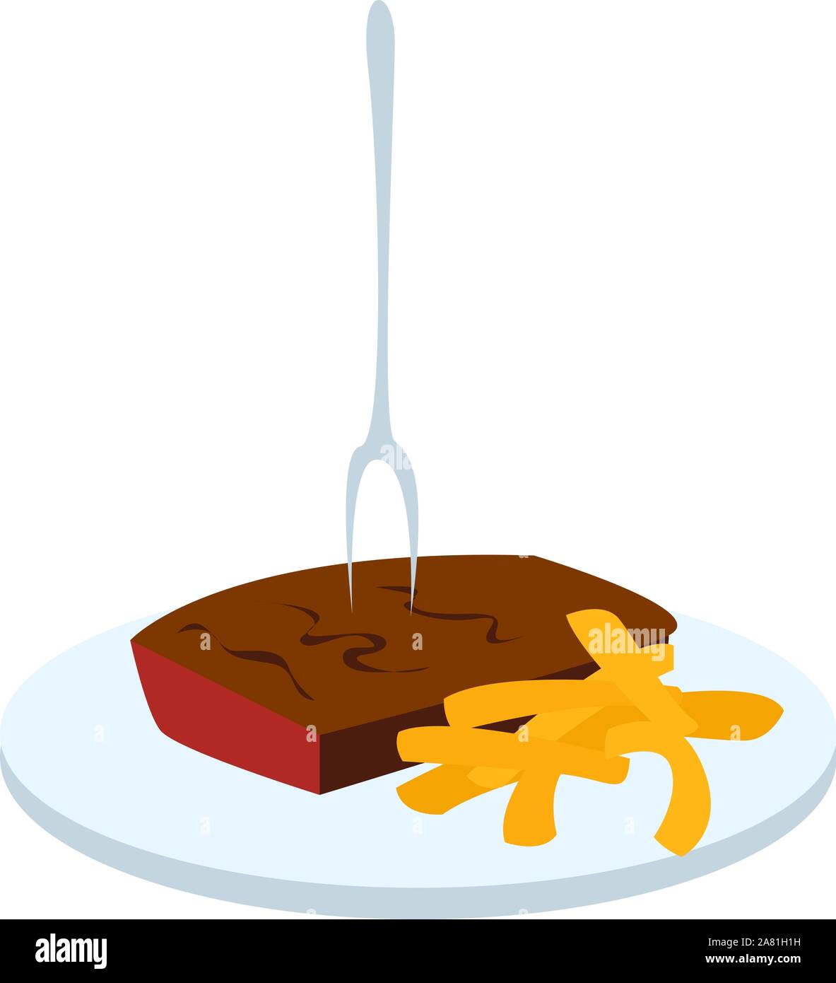 Fresh beef tenderloin on Stock Vector Images - Alamy