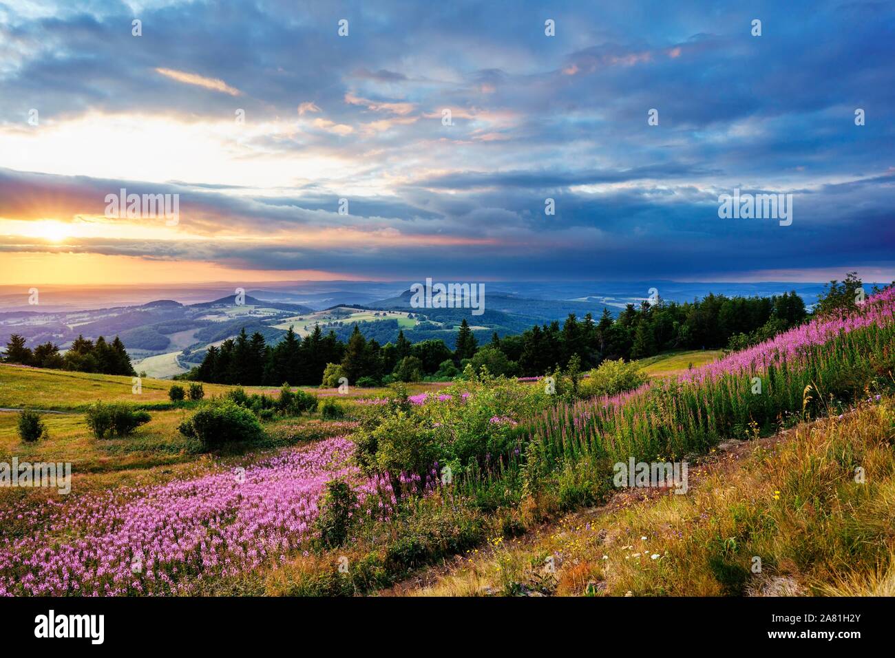 Nature park hessian rhon hi-res stock photography and images - Alamy