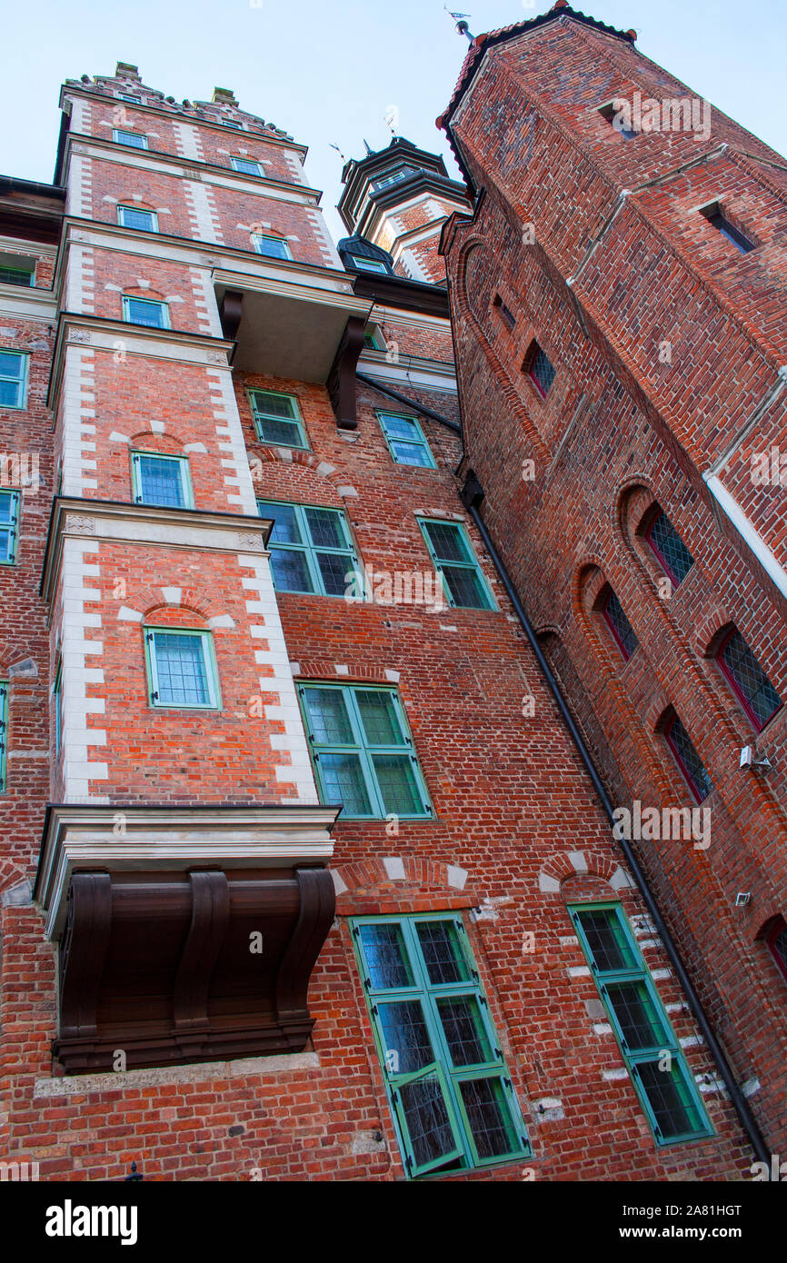 Renaissance brick build House of the Society of Naturalists with ...