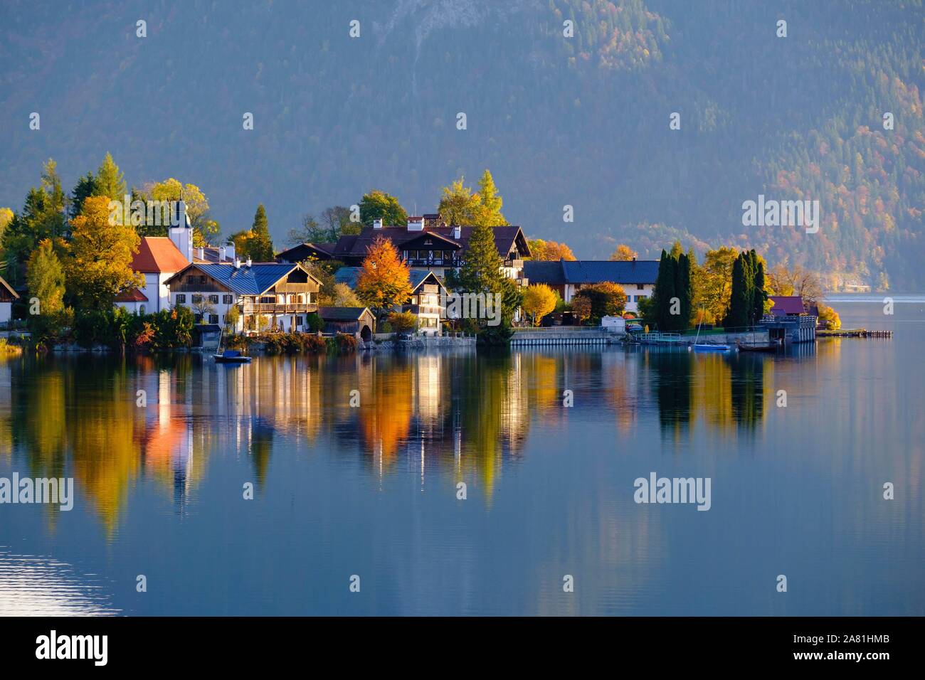 Walchensee village hi-res stock photography and images - Alamy