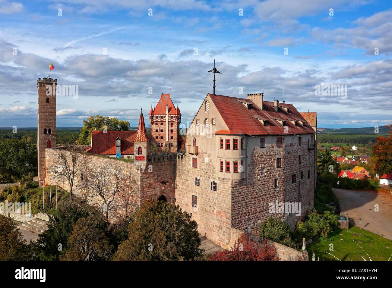 Castle road hi-res stock photography and images - Alamy