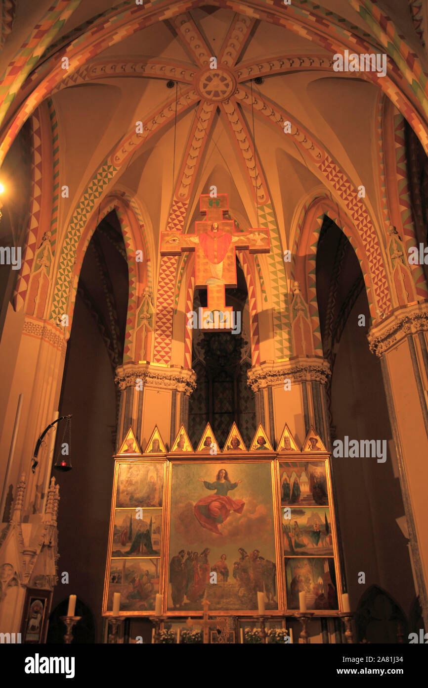 Parish church interior hi-res stock photography and images - Alamy