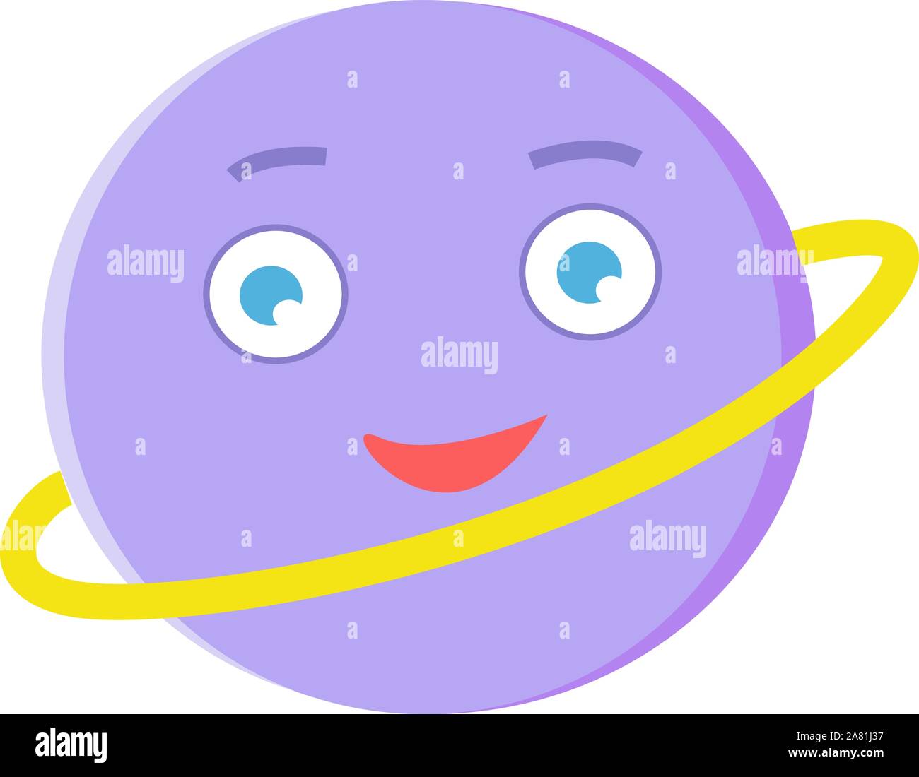 Purple ball, illustration, vector on white background Stock Vector ...