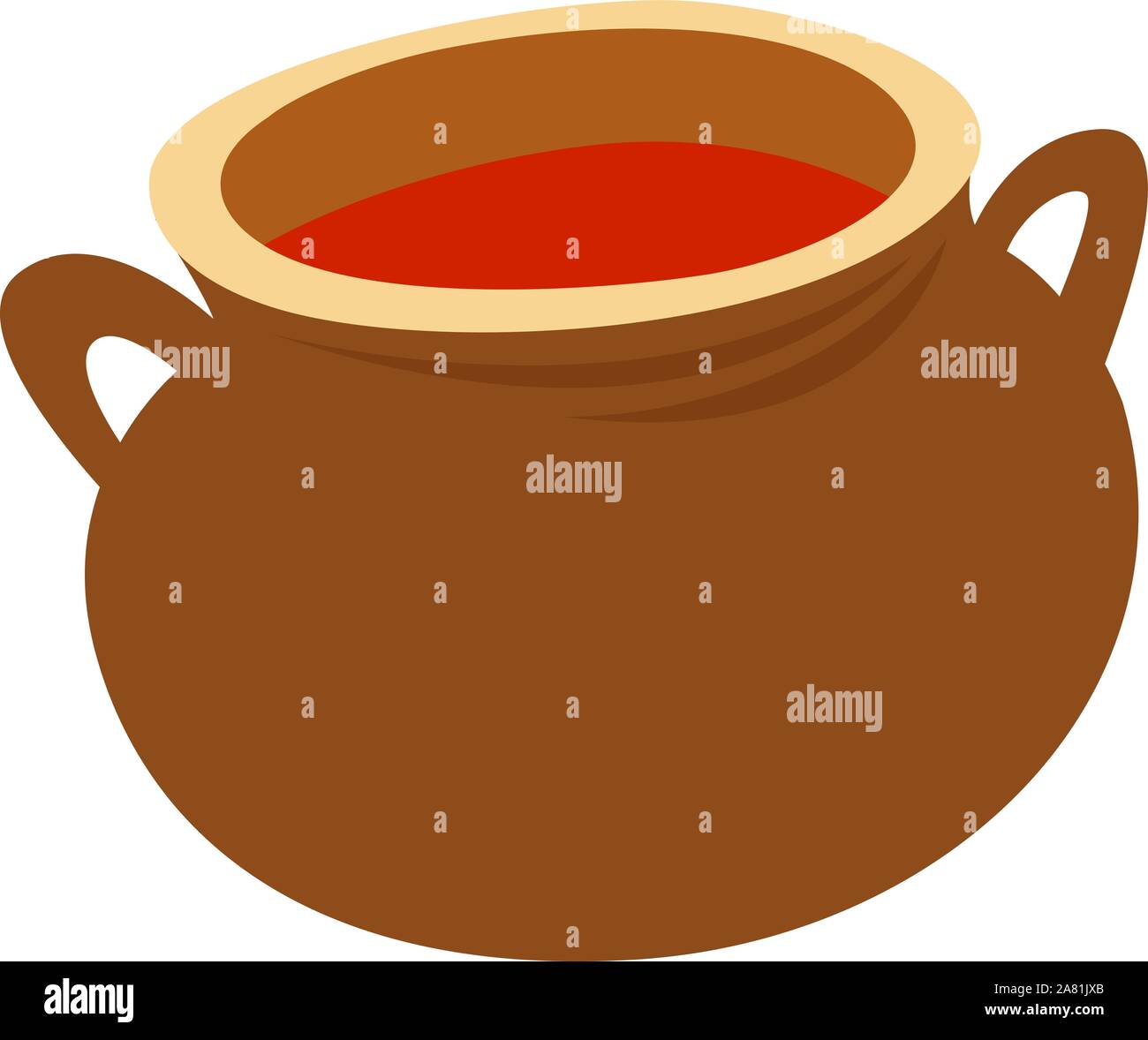 Stoneware pot Stock Vector Images - Alamy