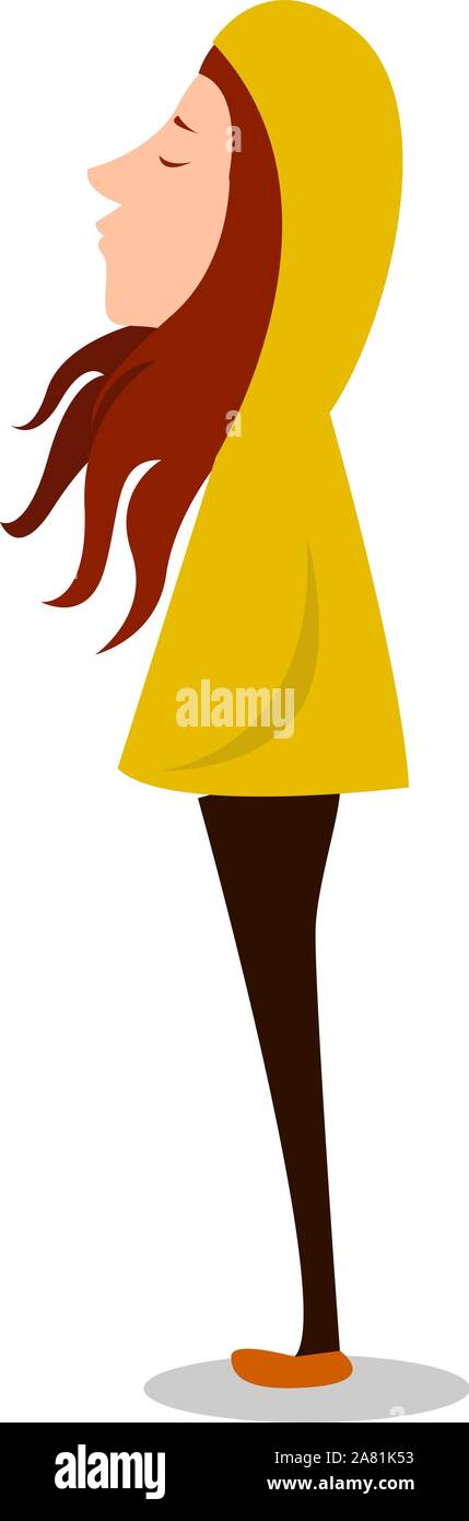 Cold weather, illustration, vector on white background Stock Vector ...