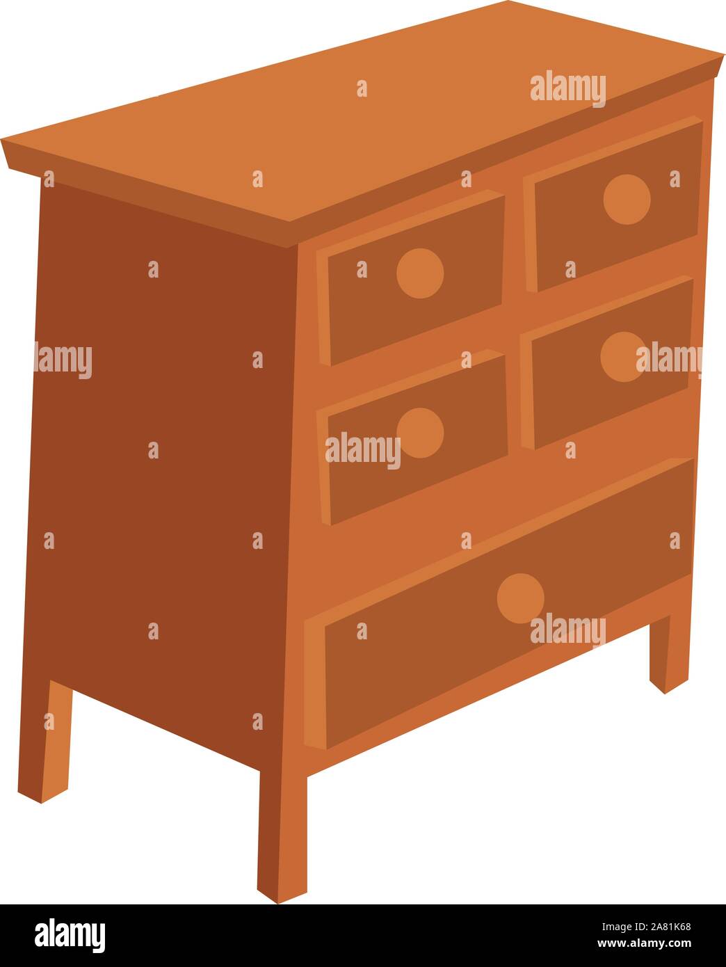 Chest of drawers isolated vector vectors hi-res stock photography and ...