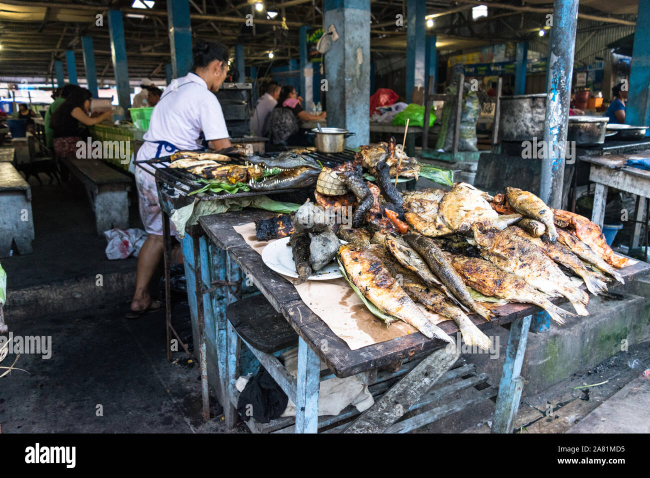 Amazon peru market hi-res stock photography and images - Alamy