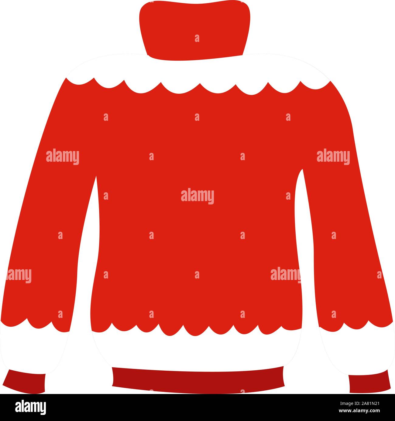 Knitting pattern vest Stock Vector Images - Alamy