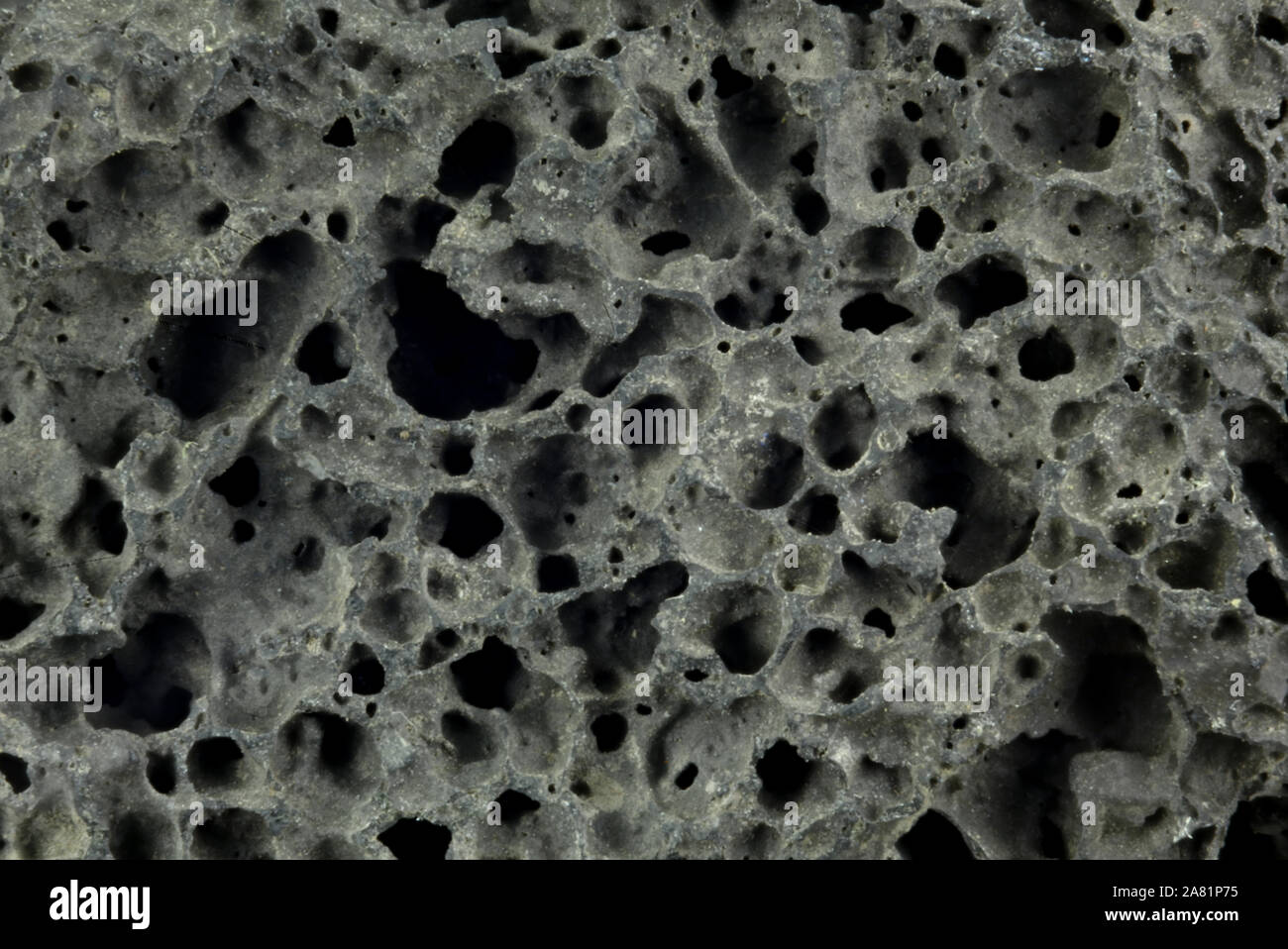 Lava vesicles from Etna volcano Stock Photo - Alamy