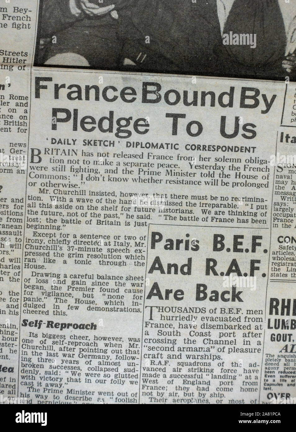 1940 battle of france hi-res stock photography and images - Alamy