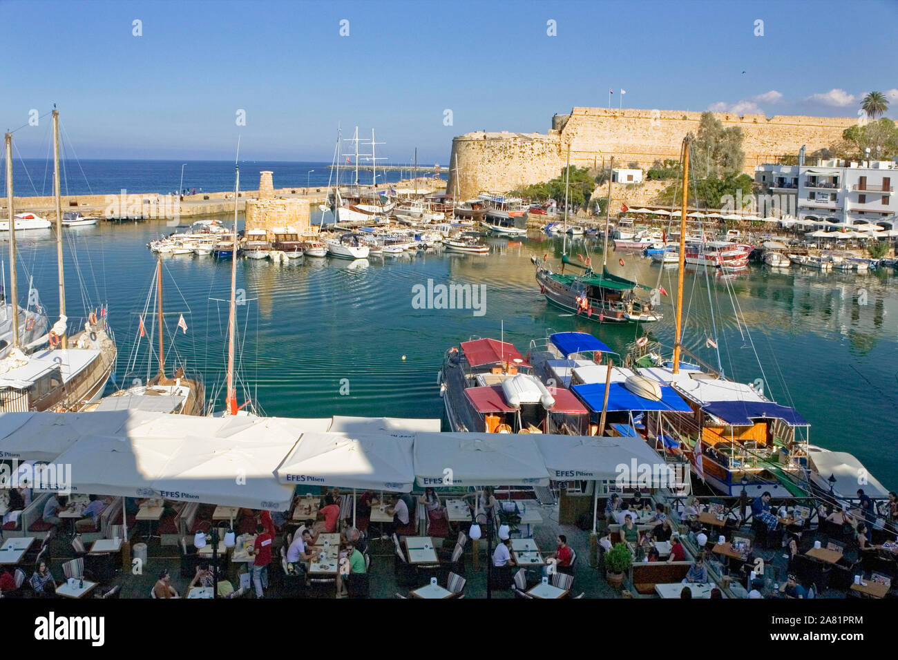 Girne castle cyprus hi-res stock photography and images - Alamy