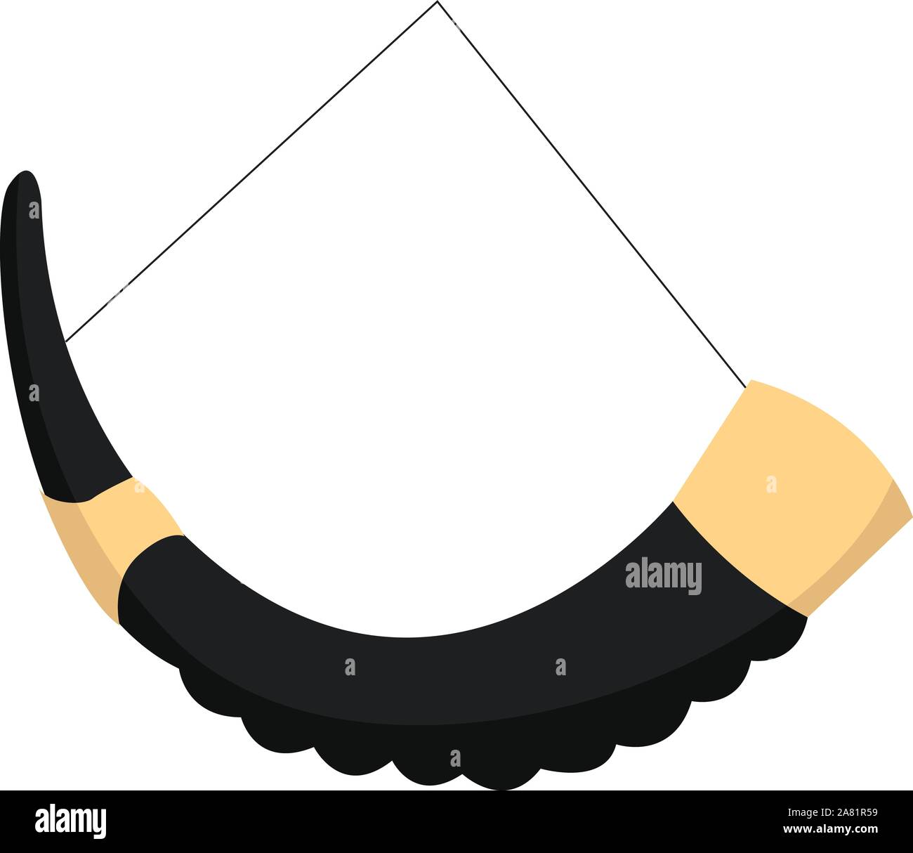 Wine horn Stock Vector Images - Alamy