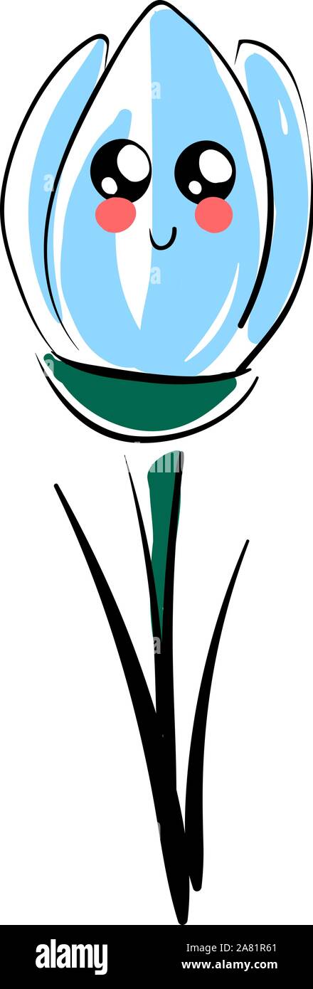 White flower snowdrop on Stock Vector Images - Alamy