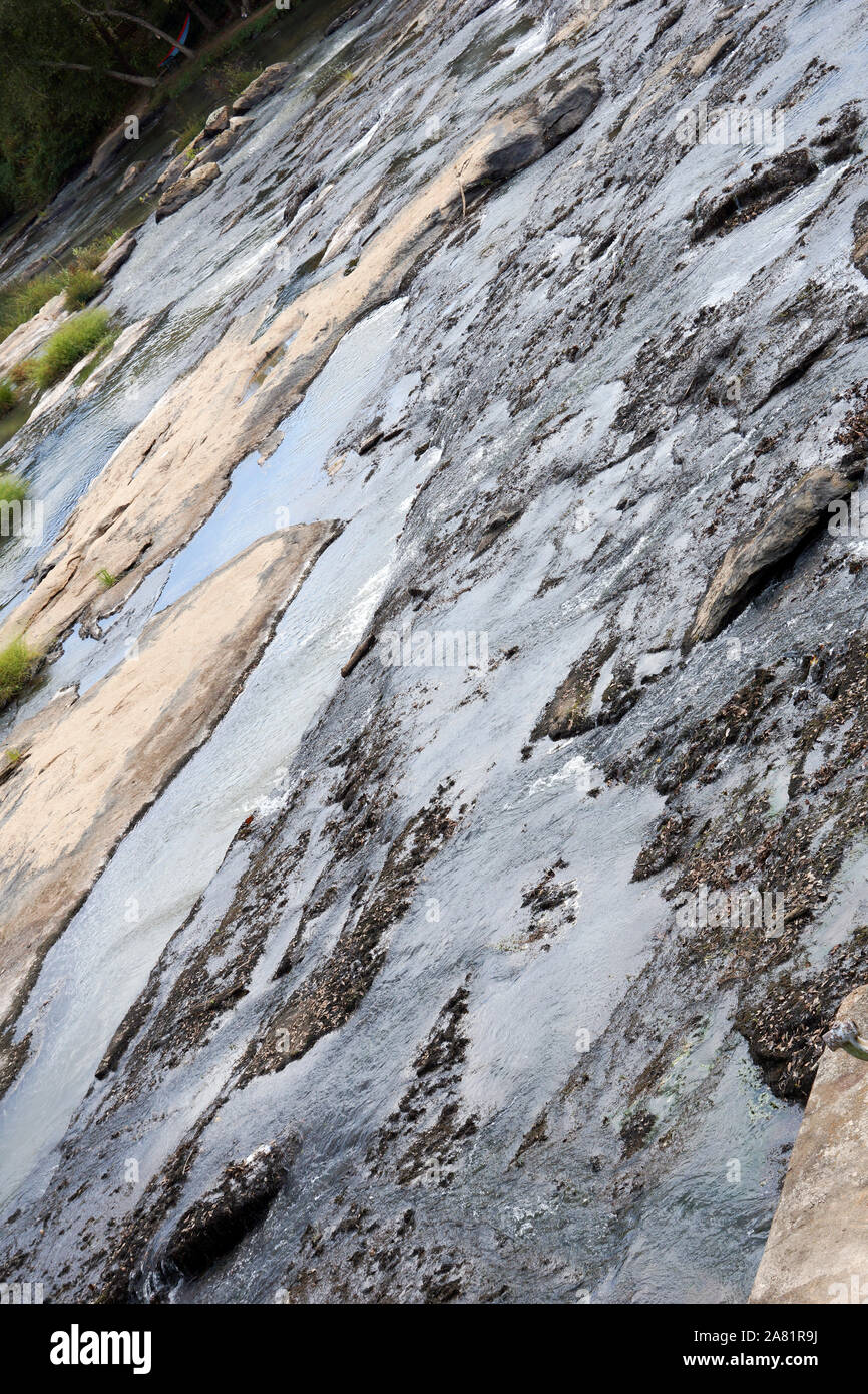 Abstract background of a river with very little water Stock Photo - Alamy