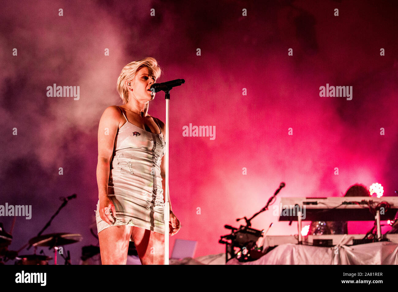 Roskilde, Denmark. July 06th, 2019. The Swedish singer and songwriter ...