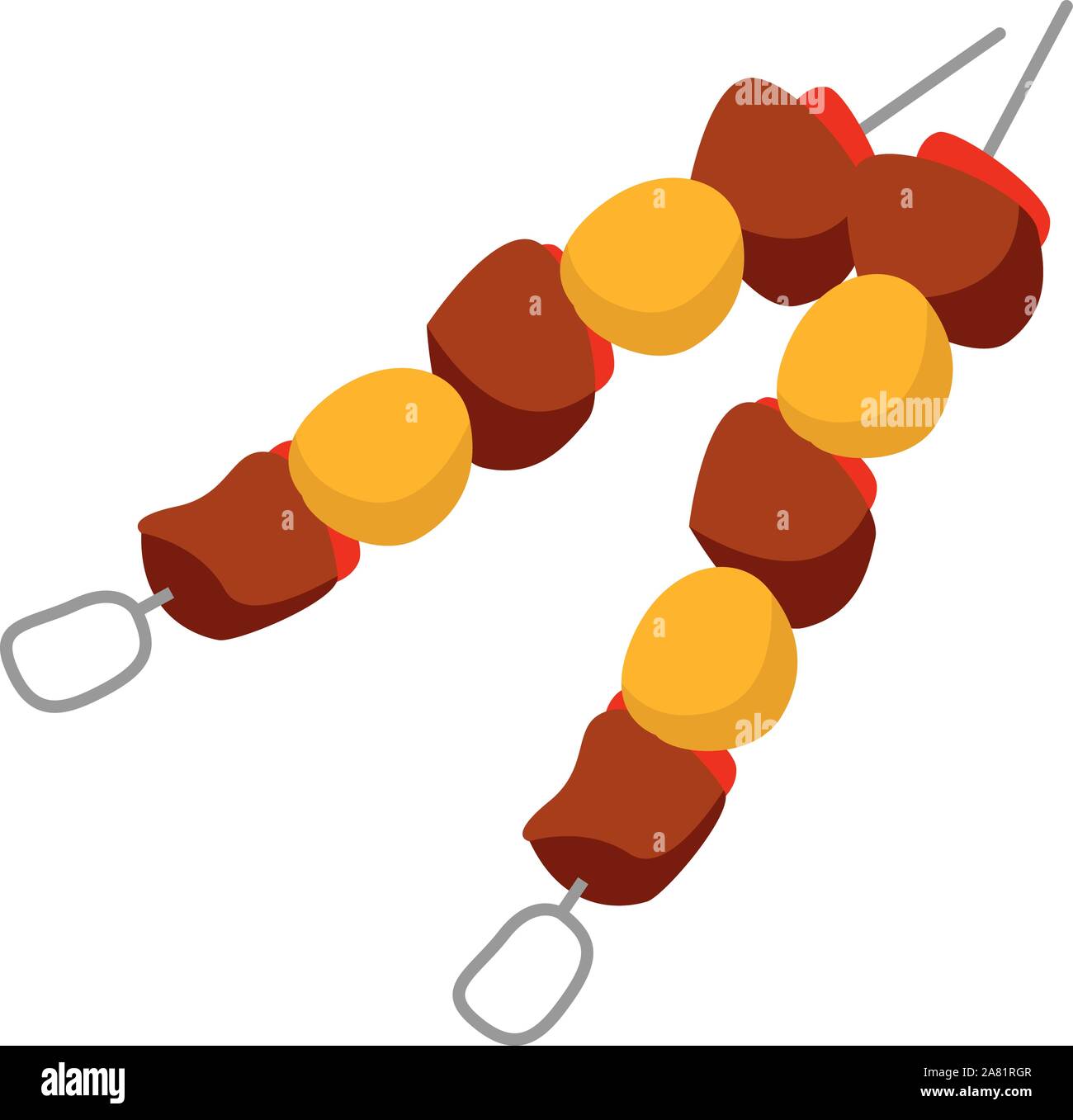 Cooking on barbecue Stock Vector Images - Alamy